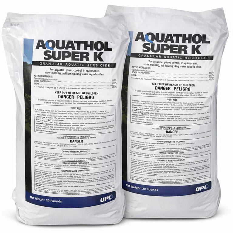 Aquathol Super K Granular Aquatic Herbicide 2-Pack of 20 lb Bags, 40 lb ...
